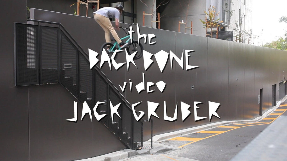 The Back Bone Video - Jack Gruber Section – Back Bone BMX