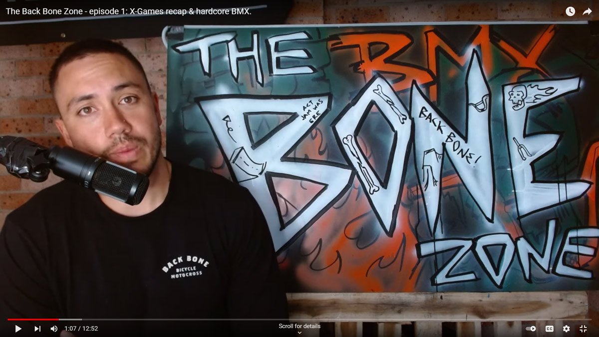 The Back Bone Zone Podcast - Episode 1 – Back Bone BMX