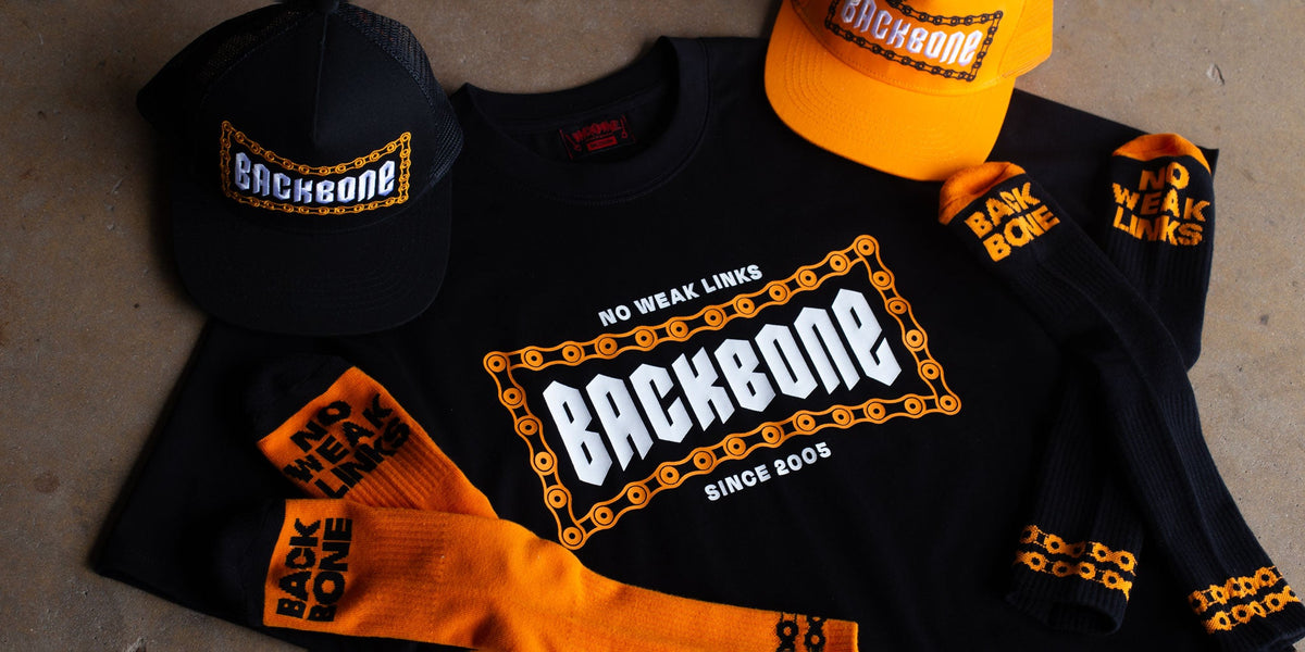 No Weak Links Apparel Collection | Backbone BMX brand – Back Bone BMX